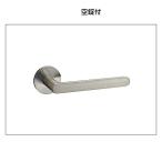 レバーハンドル 【ユニオン】 UL236-001+WFS01001 ステンレスヘアライン 【空錠付】(専用座金付) 片開用 内外/1セット 左・右吊元ご指示ください /【Buyee】