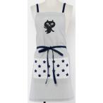 フレンズヒル アクセントネコマン ショートエプロン グレー ねこまんじゅう 猫まんじゅう 大人用 おしゃれ 女性 女の子 猫柄 /【Buyee】