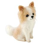 ハマナカ フェルト羊毛キット ふわふわ羊毛でつくる、フェルト犬 チワワ(ロングコート) H441-422 Designed by 須佐沙知子 /【Buyee】
