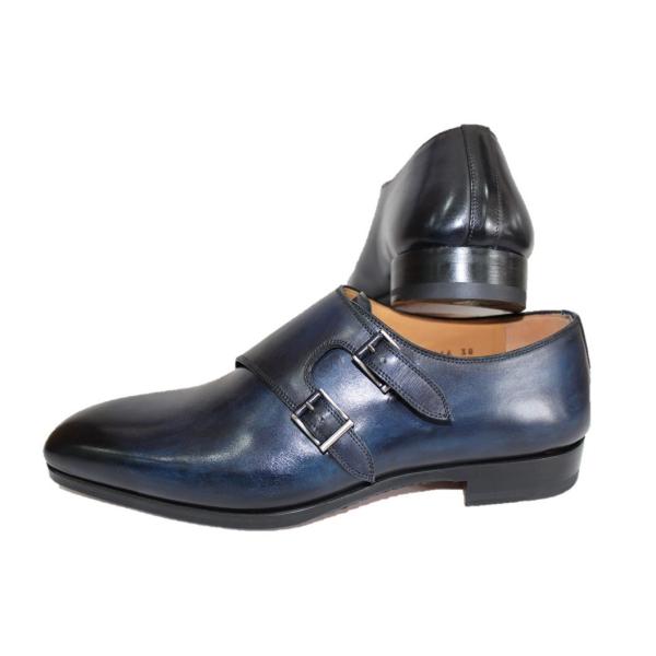 MAGNANNI マグナーニ】メンズ ビジネスシューズ 30166 ネイビー MAGNANNI マグナーニ】メンズ ビジネスシューズ 30166 ネイビー