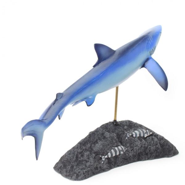 ヨシキリザメ フィギュア Blue shark(フィッシュカービング ヨシキリザメ フィギュア Blue shark(フィッシュカービング