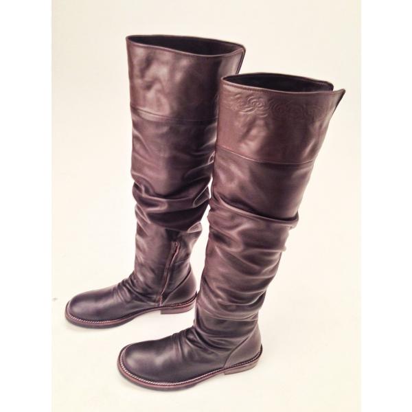 TOKUZY 2018 メンズニーハイブーツ DARK BROWN L TOKUZY 2018 メンズニーハイブーツ DARK BROWN L